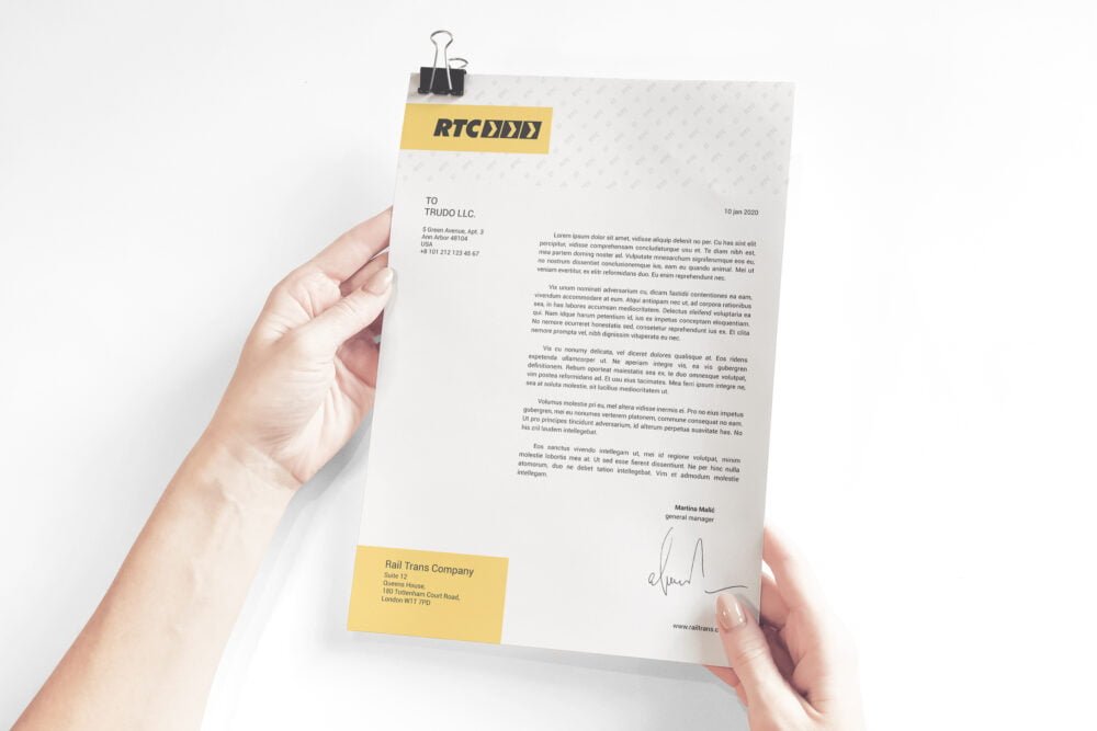 Letterhead Design: Definition, Sizes, and Crafting using Canva