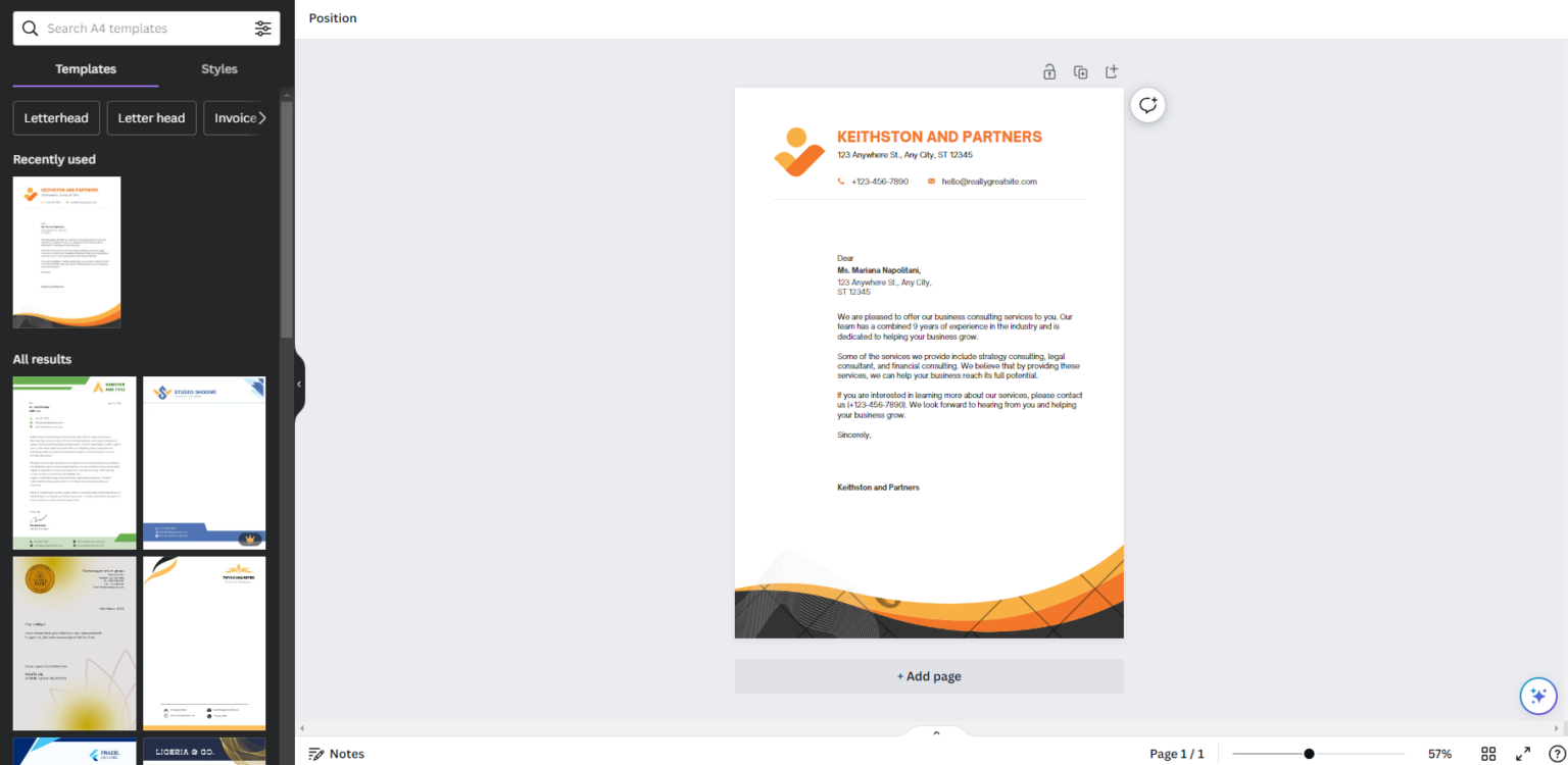 Letterhead Design: Definition, Sizes, and Crafting using Canva